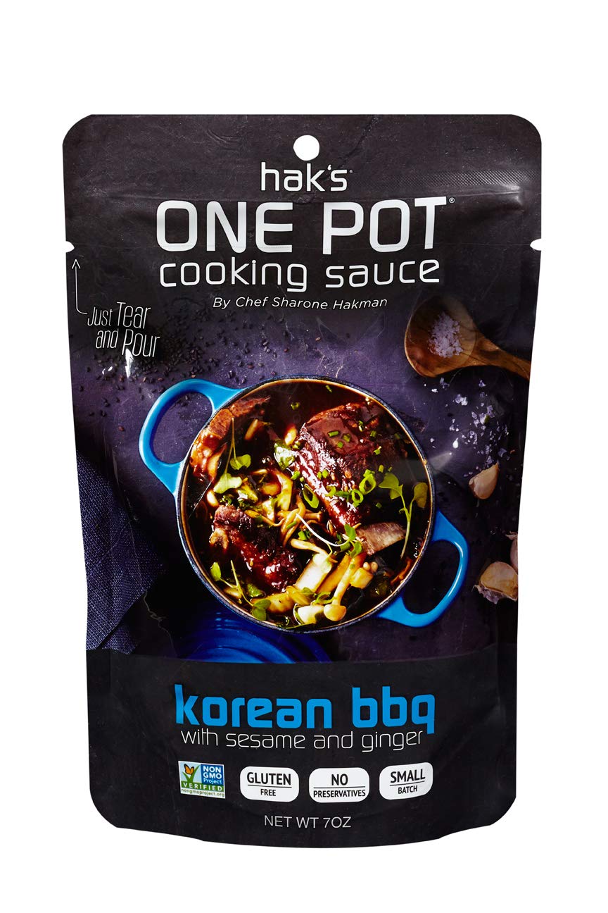 Amazon.com: Hak's Paks One Pot Cooking Sauces, Korean BBQ, 6 Count ...