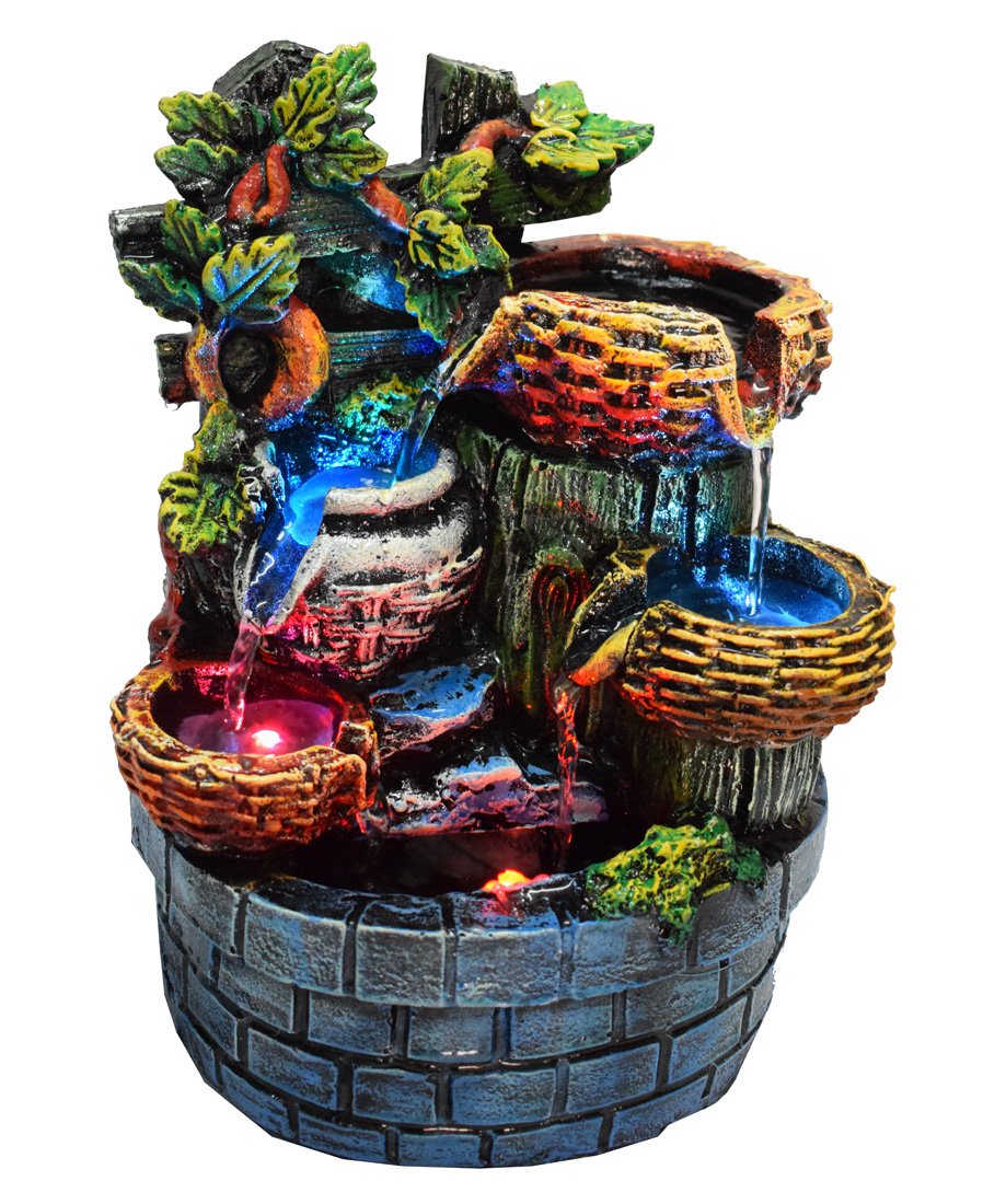 NVR Water Fountain Basket Well : Amazon.in: Home & Kitchen