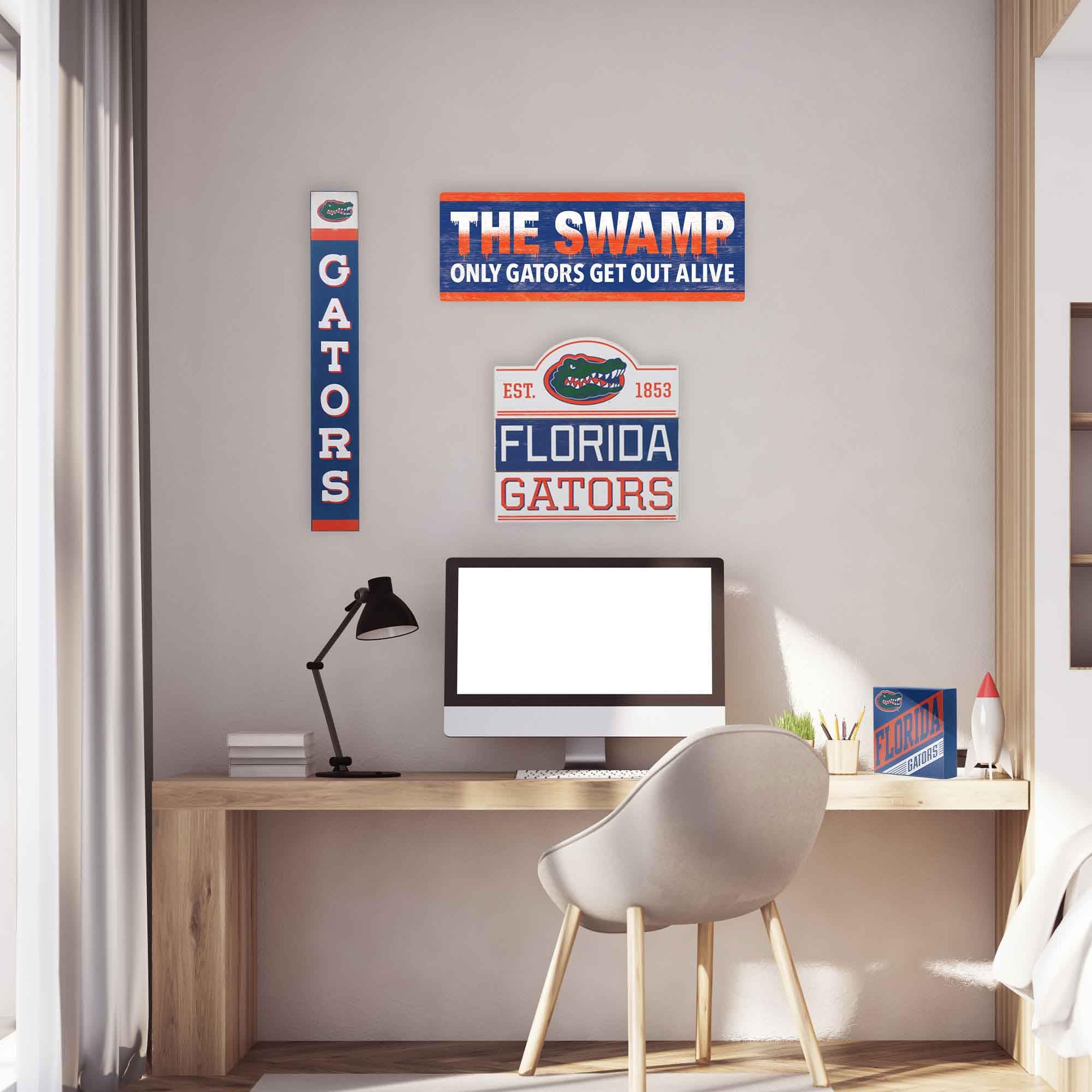 Florida Gator Wall Decor University Of Florida Gators Vintage College