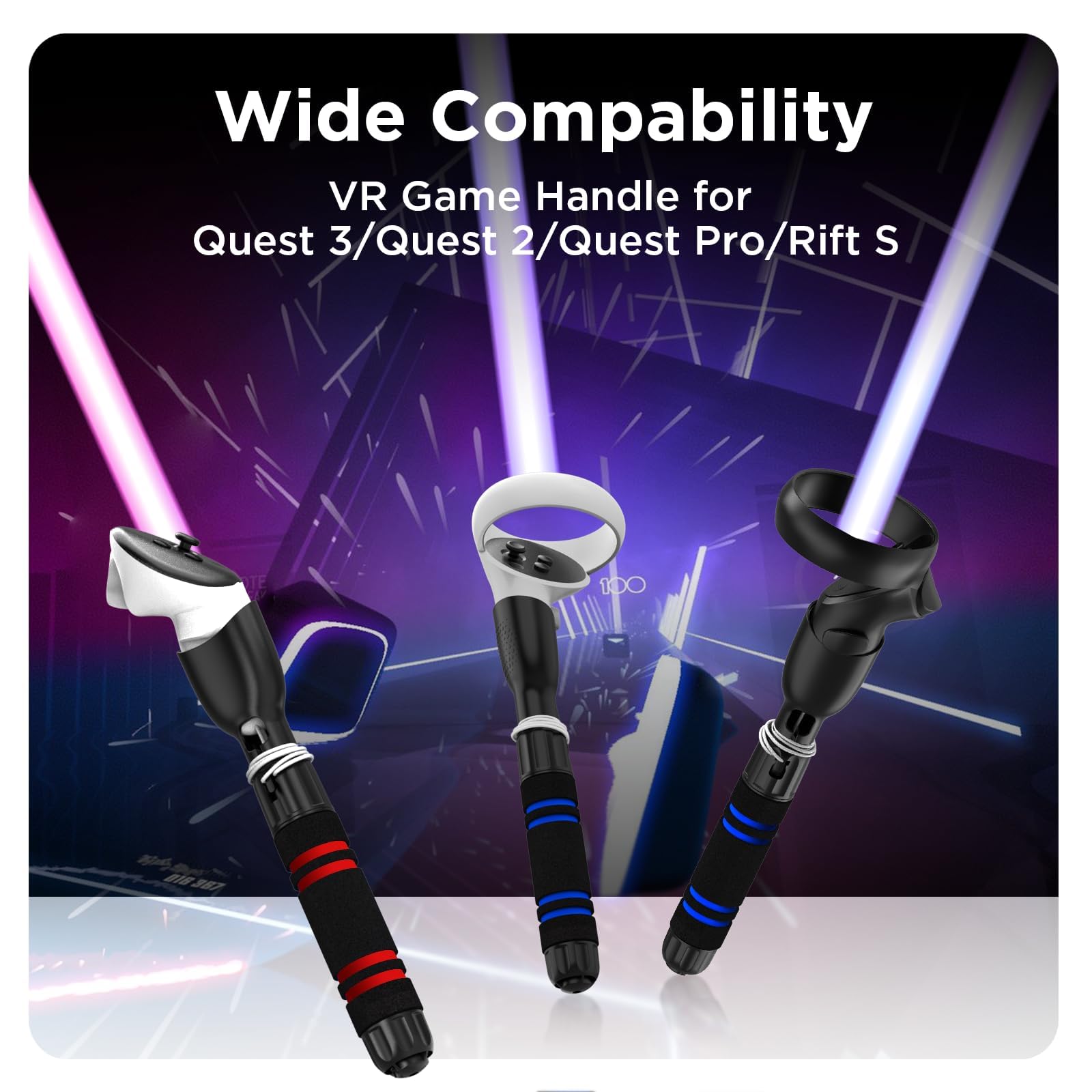 Snapklik.com : YOGES Handle Attachments Compatible For Meta Quest 3 ...