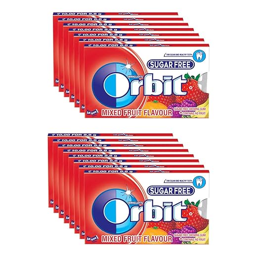 Orbit Wrigley Mixed Fruit (15 Pieces) : Amazon.in: Grocery & Gourmet Foods