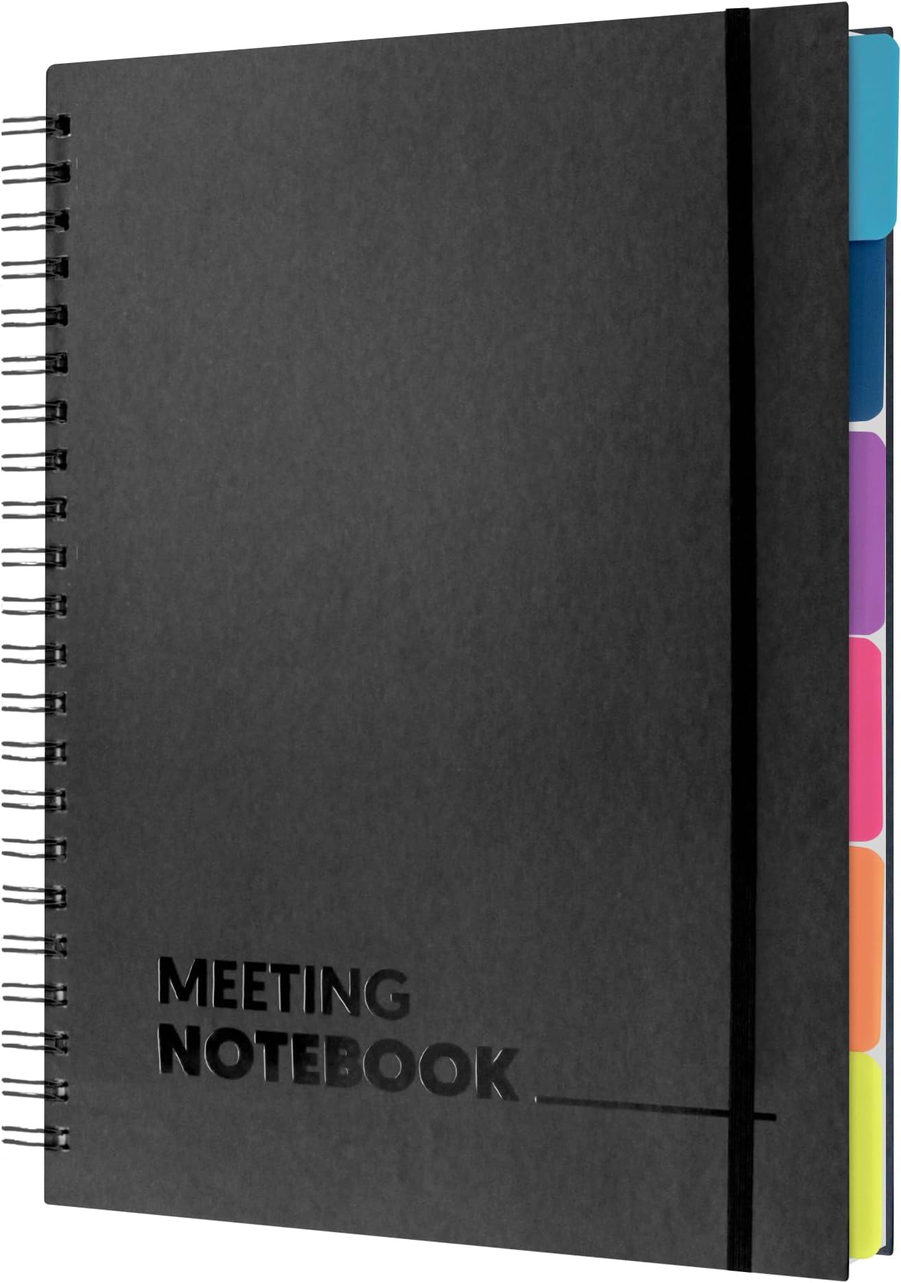 Amazon.com : SEEKZ Meeting Notebook for Work - Hard Cover, A4 Size 8 ...