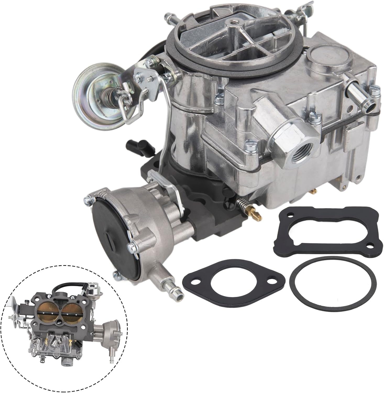 Amazon.com: 2 Barrel Carburetor for Rochester 2GC Chevy 350/5.7L 1970 ...