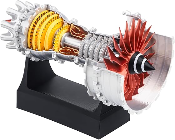 Amazon.com: TR900 Turbofan Engine Model Aircraft Engine Kit Turbojet ...
