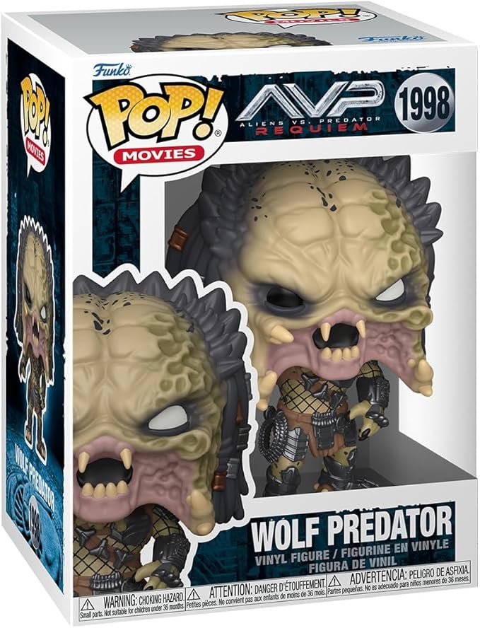 Funko Pop! Movies: Predator – Wolf Predator - 1/6 Odds for Rare Chase ...
