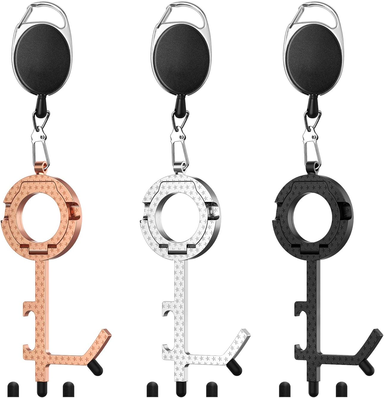 3 Pack No Touch Door Opener Phone Stand Holder Tool, Touchless ...