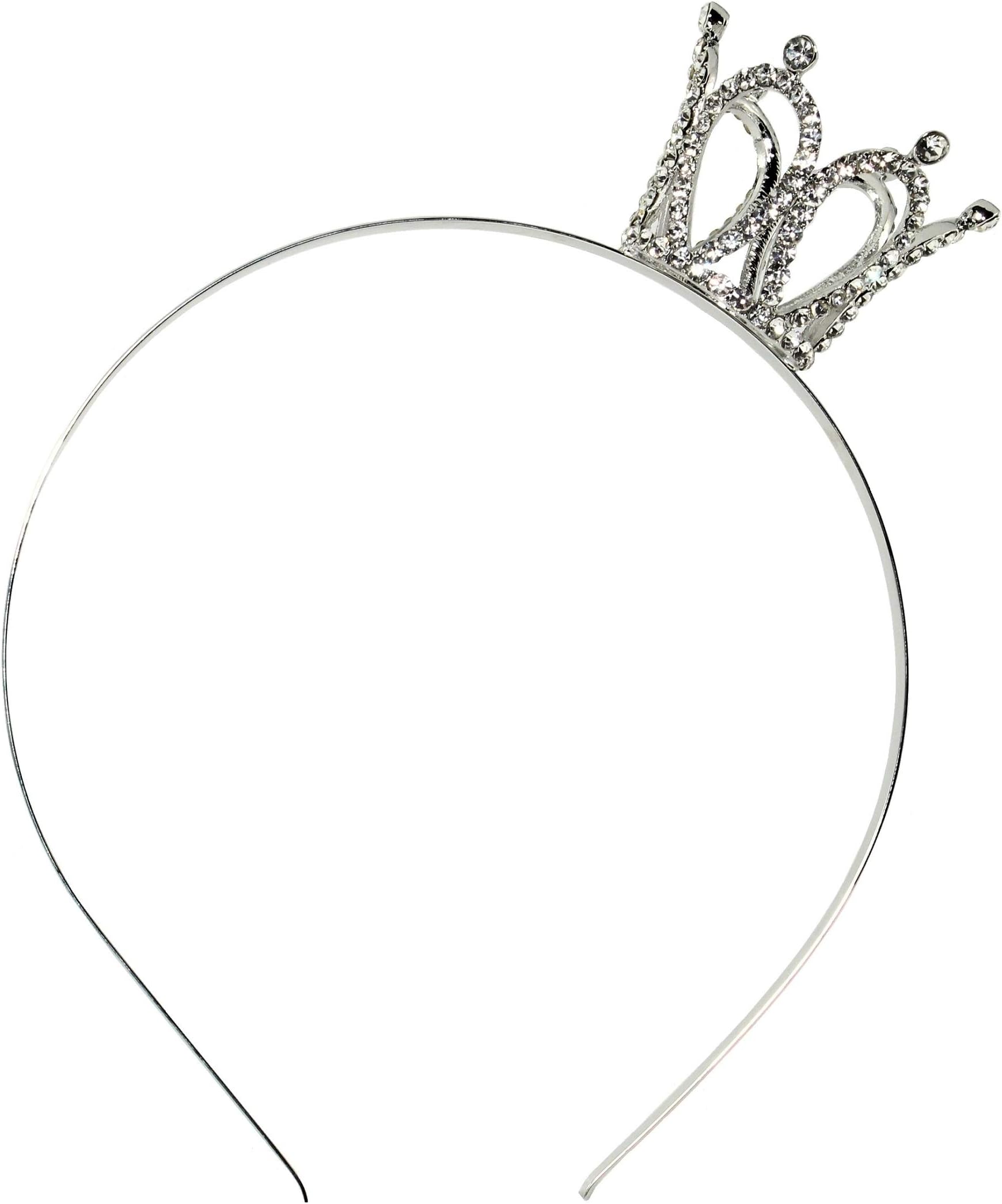Amazon.com : Dimeho Sequins Crown Headband, Princess Crowns Glitter ...