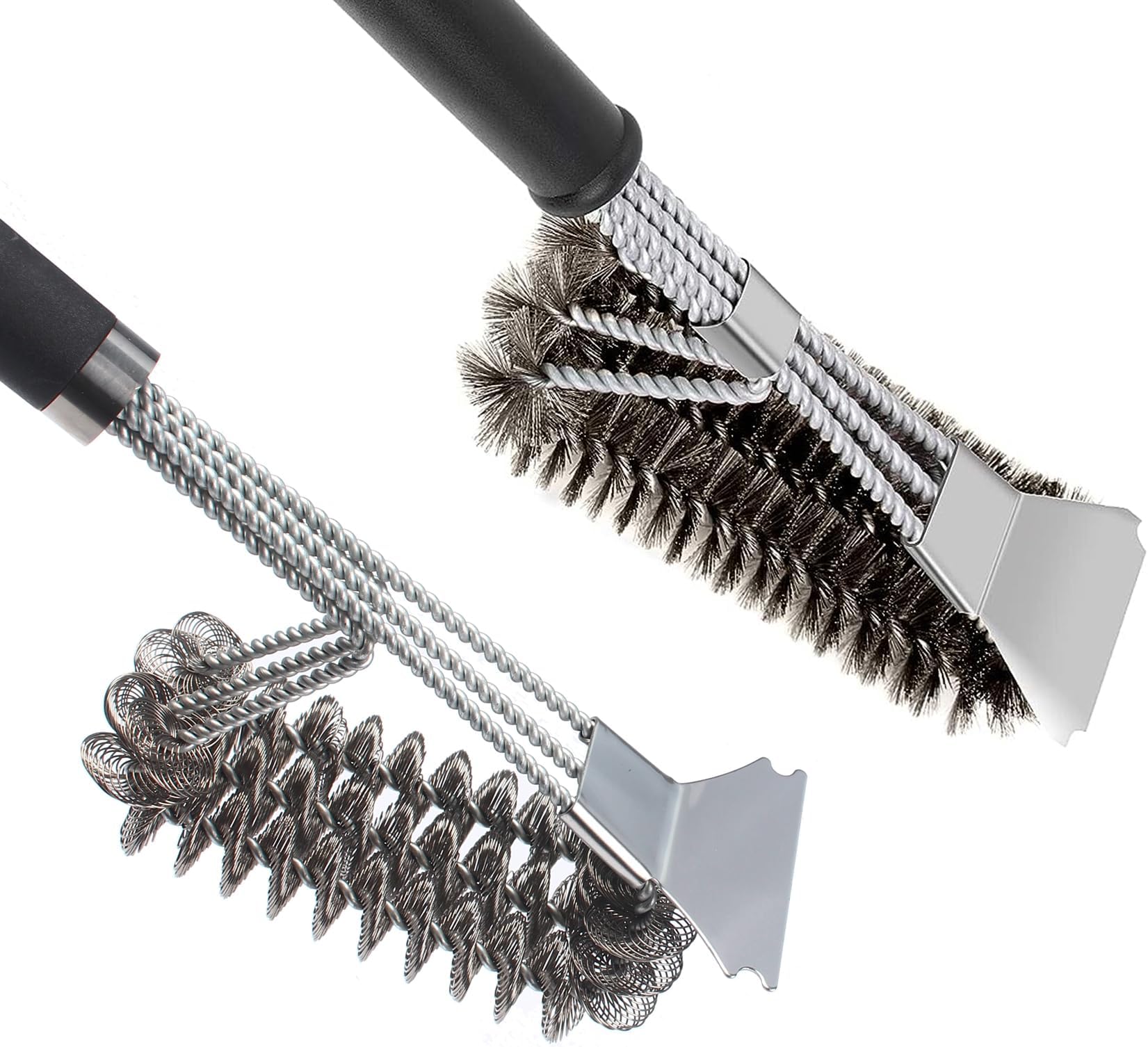 Amazon.com: Stainless Steel Grate Valley Bristle-Free Double Helix ...