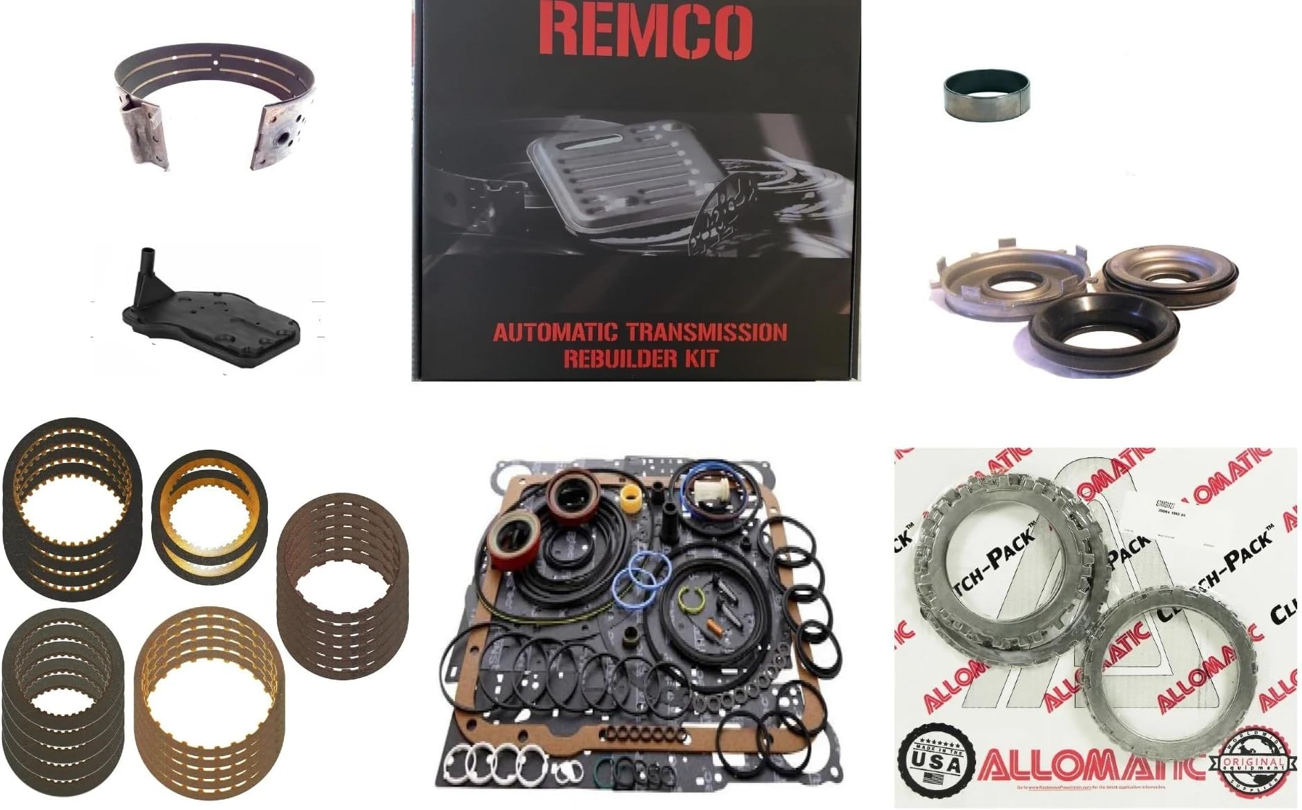 Amazon.com: 4L60E Transmission Rebuild Kit Heavy Duty Master Kit with 3 ...