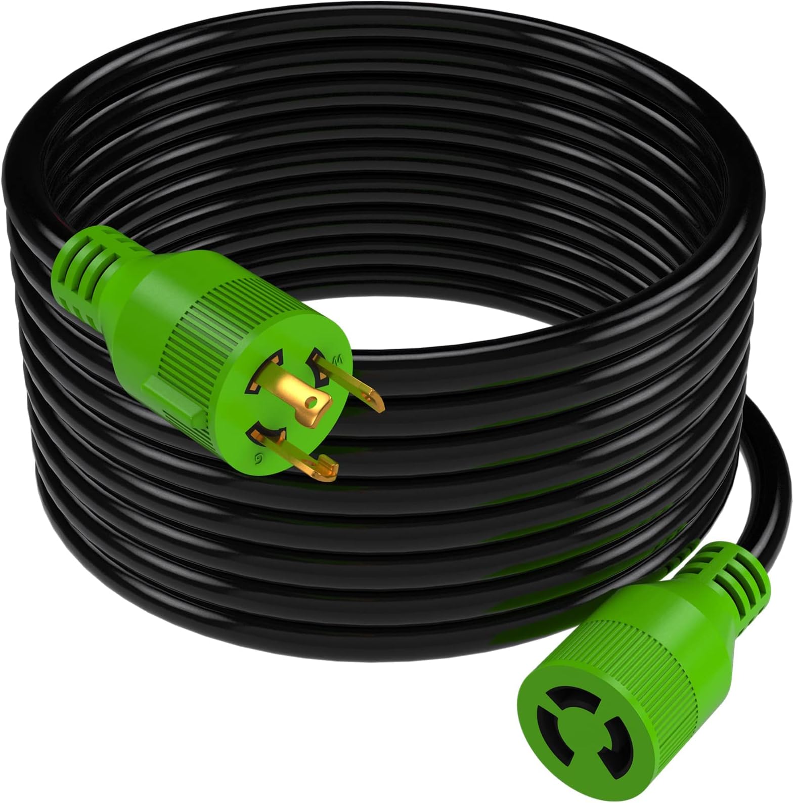 Amazon.com: HUANCHAIN 3 Prong 30 Amp Generator Cord 50 Feet Heavy Duty ...