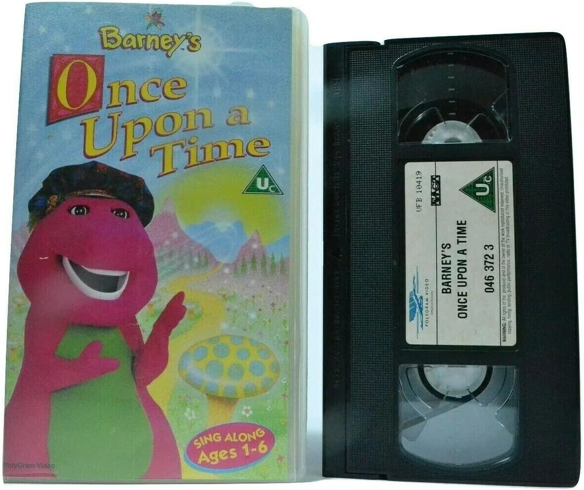 Amazon.com: Barney: Barney's Once Upon A Time [VHS] : Electronics