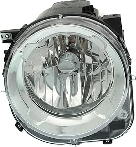 Amazon.com: FITRITE AUTO PARTS New Left Driver Side Halogen Headlight ...