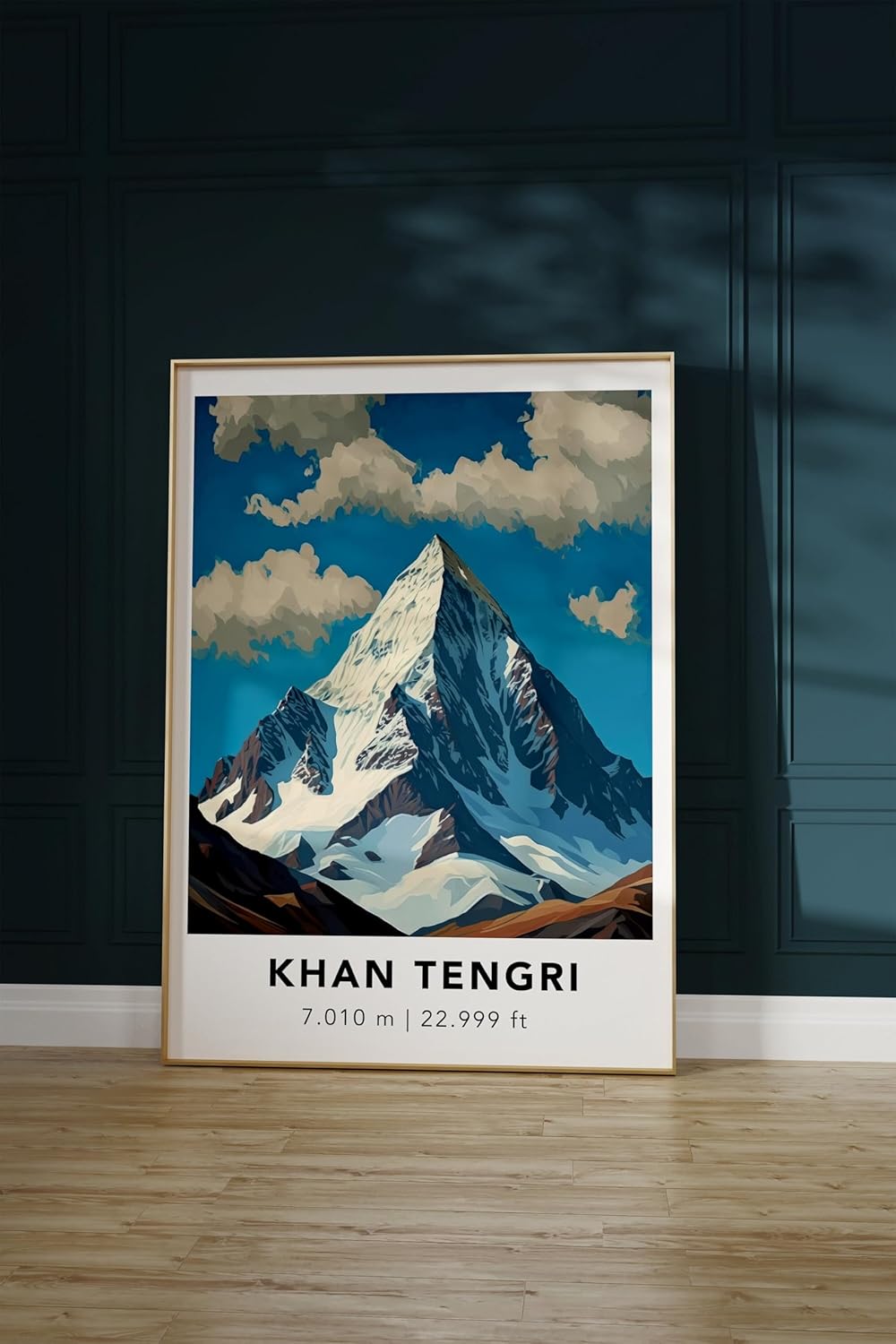 Póster impreso Khan Tengri – Yaxa Colombia