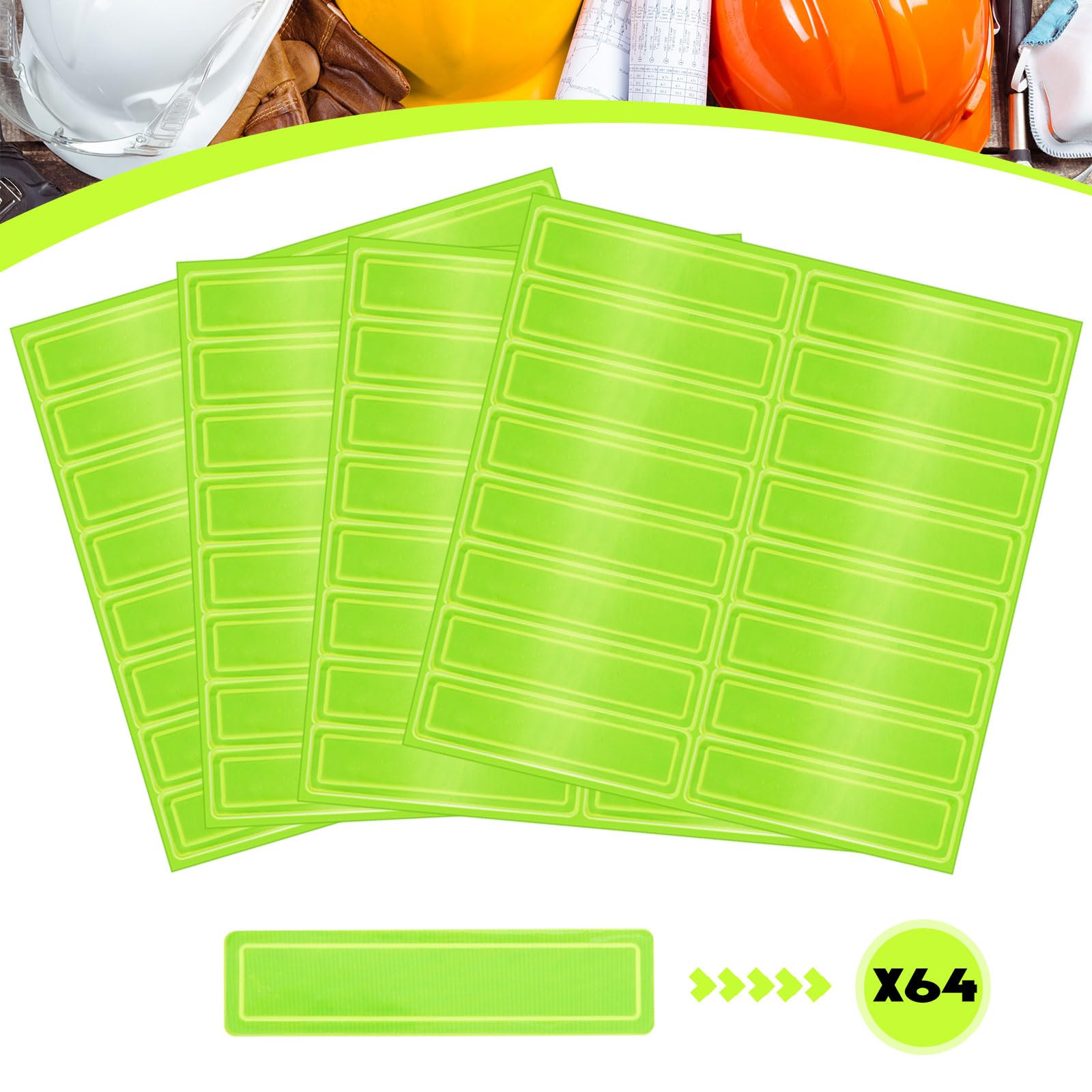Snapklik.com : Kanayu 64 Pcs Hard Hat Stickers Safety Construction ...
