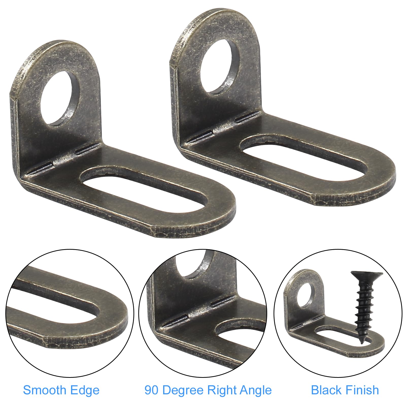 Snapklik.com : 15 Pcs 18x18x33mm/07"x07"x12" Adjustable Right Angle ...