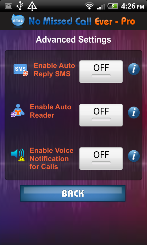 No Missed Call Ever - Pro - App on Amazon Appstore