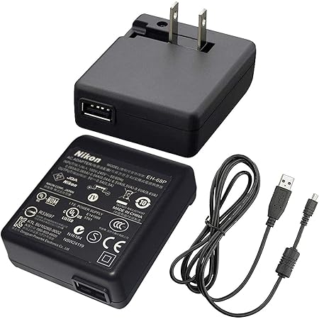 Amazon.com : Nikon EH-68P AC Adapter/Charger for Nikon Coolpix S8100 ...