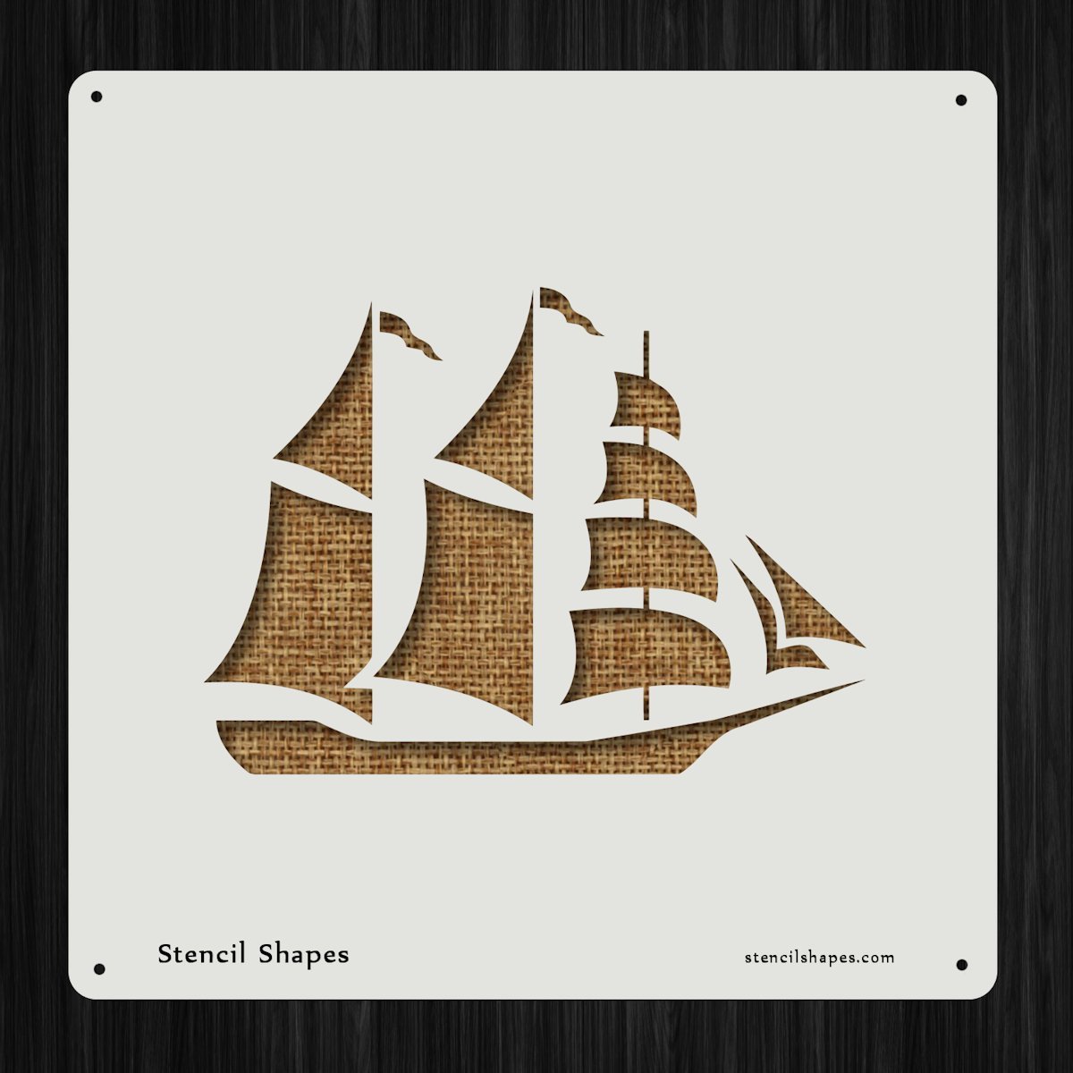 Sailboat Stencils