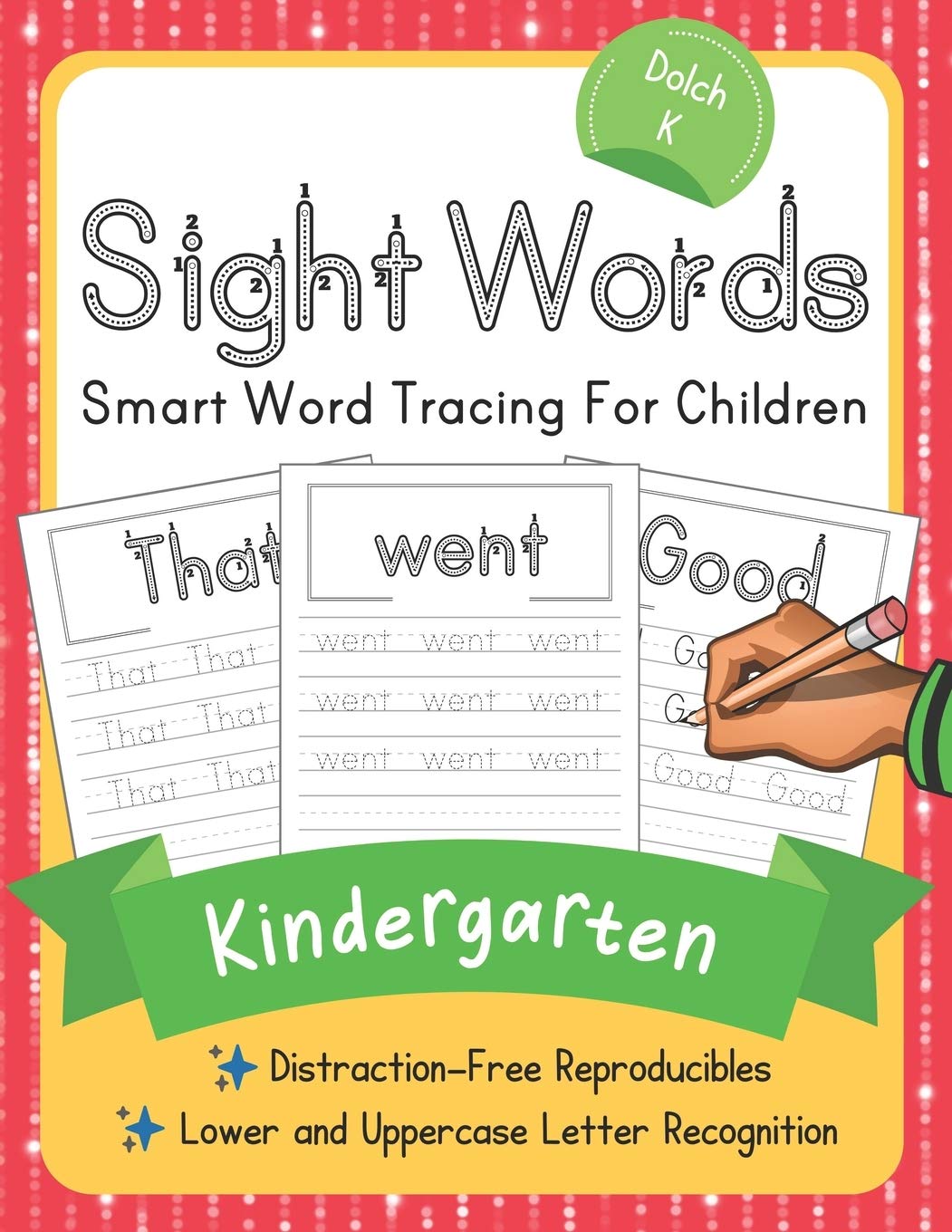 Dolch Kindergarten Sight Words: Smart Word Tracing For Children ...