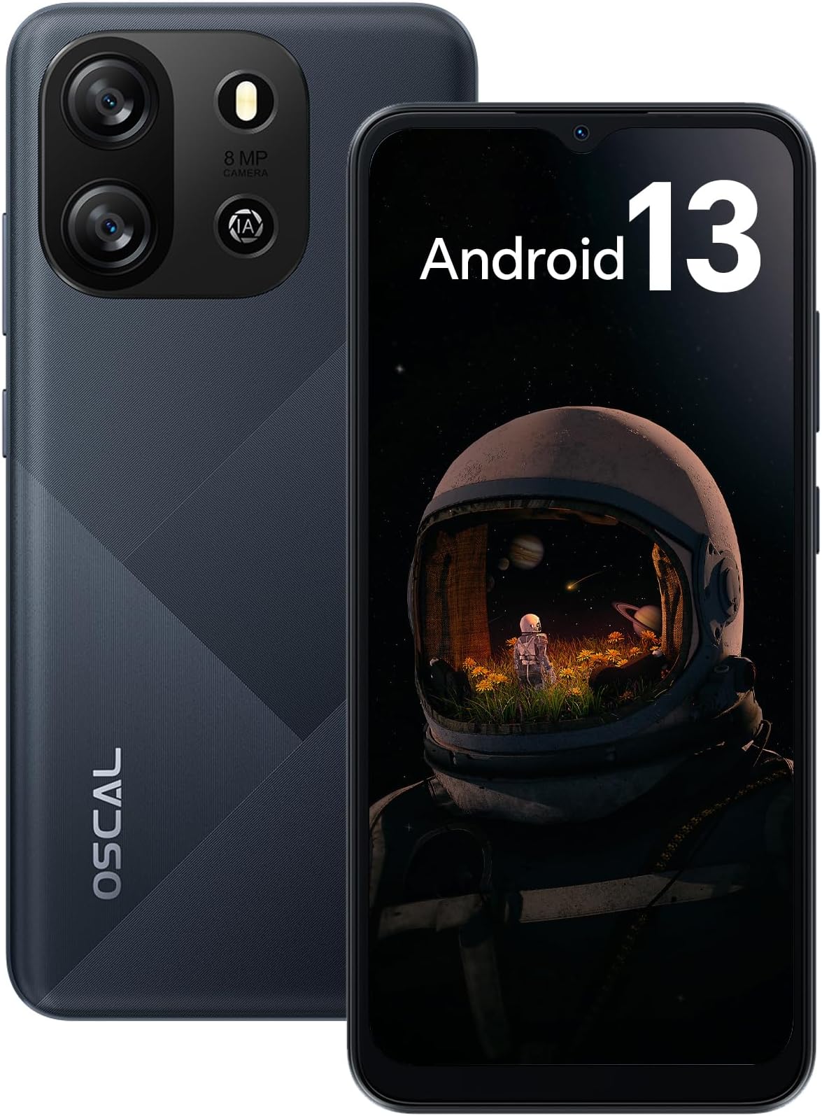 Amazon.com: OSCAL 𝘽𝙡𝙖𝙘𝙠𝙫𝙞𝙚𝙬 Unlocked Phones Cell Phone, 4GB RAM, 32GB ROM, 1TB TF/SD, 6.57inch ...