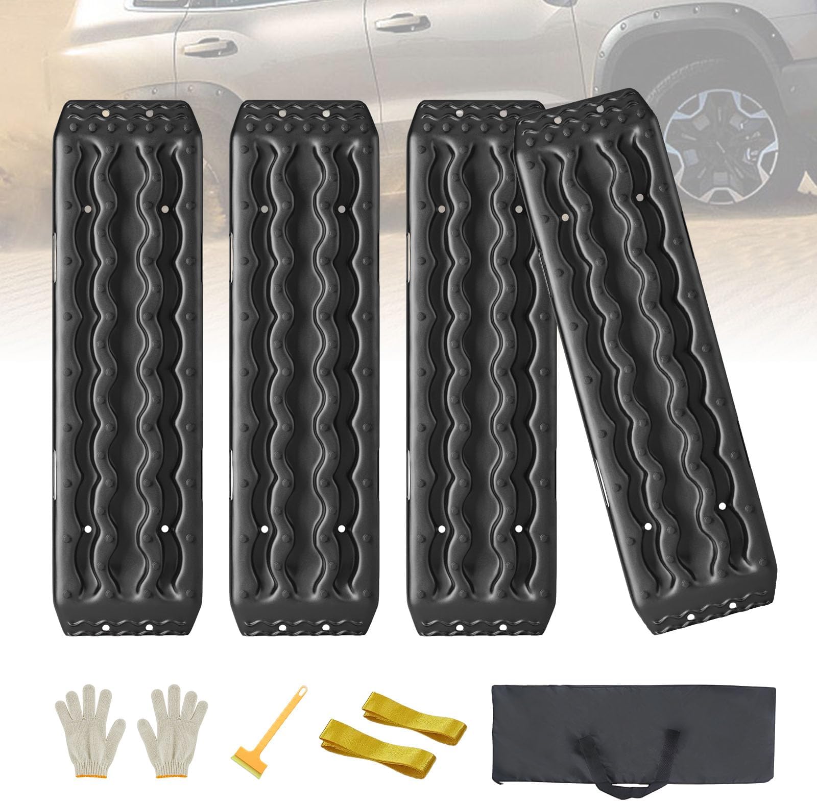 Amazon.com: LILYPELLE Off Road Traction Boards, 4PCS Recovery Tracks ...