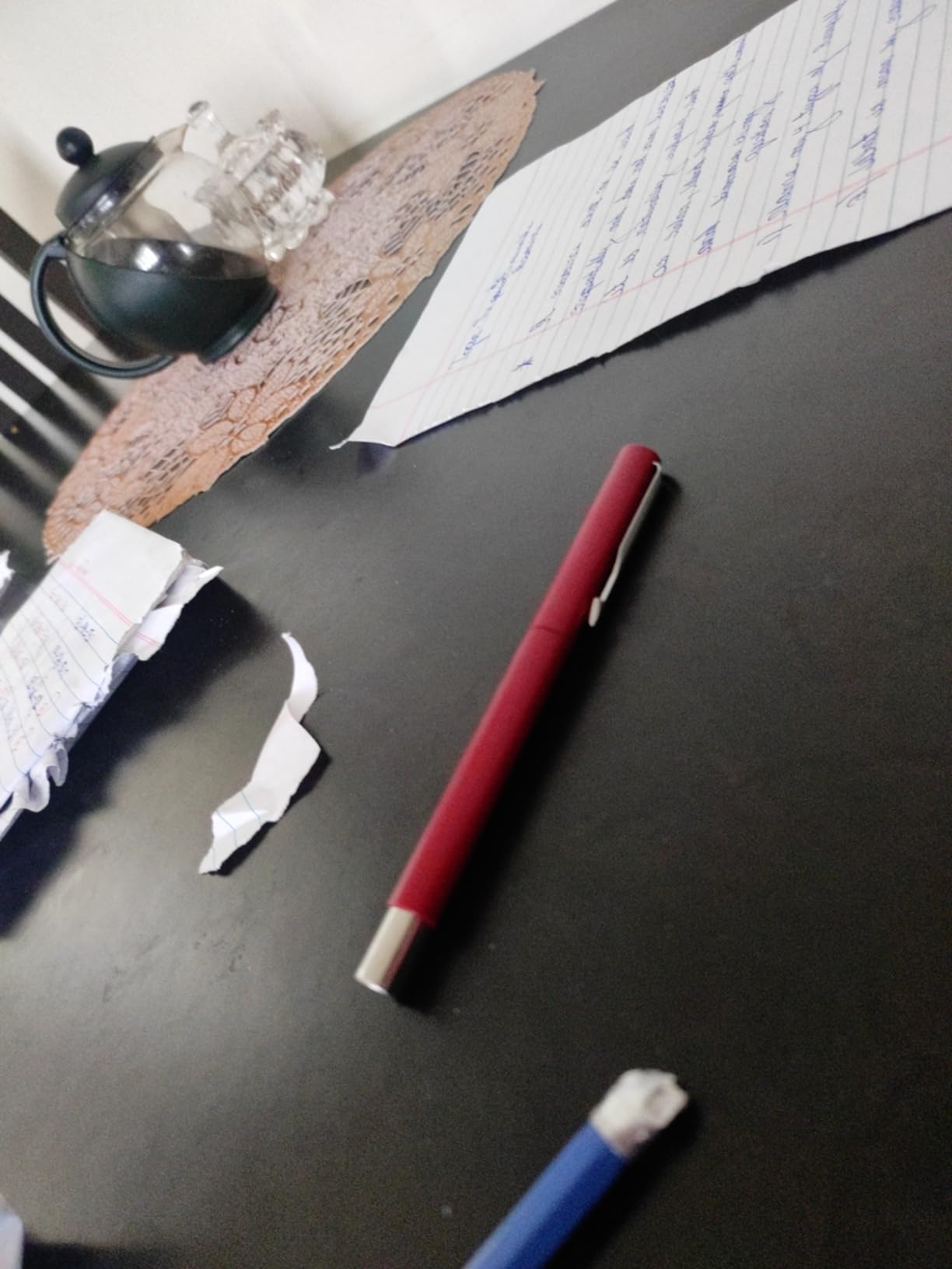 Parker Vector Standard CT Fountain Pen - Red + Quink Ink Bottle - Blue ...