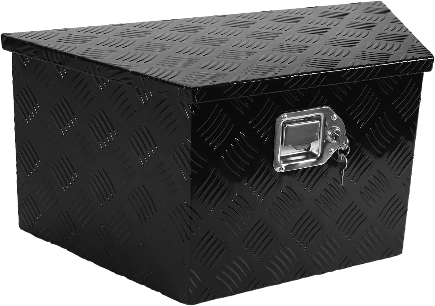 Amazon.com: CHOWTY Aluminum Metal Truck Tool Box - Heavy Duty Trailer ...