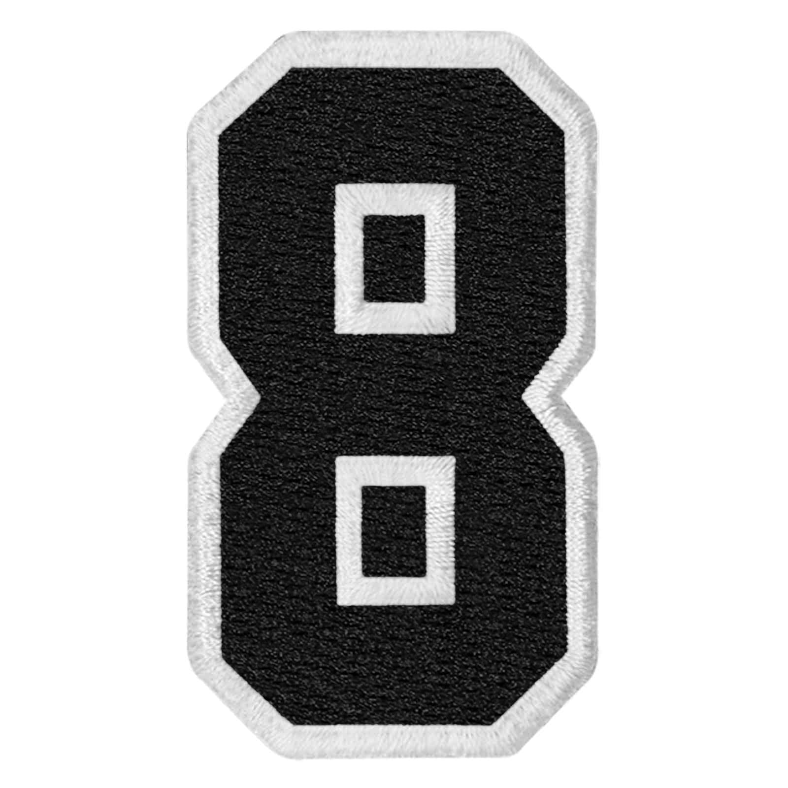 Amazon.com: EmbTao Tactical Numbers Patch Embroidered Badge Applique ...