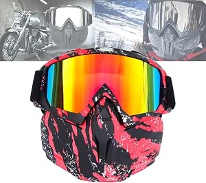 Amazon.com : VPVLVZN Snow Ninja Mask,Snow Ninja Mask Goggles,Winter Ski ...