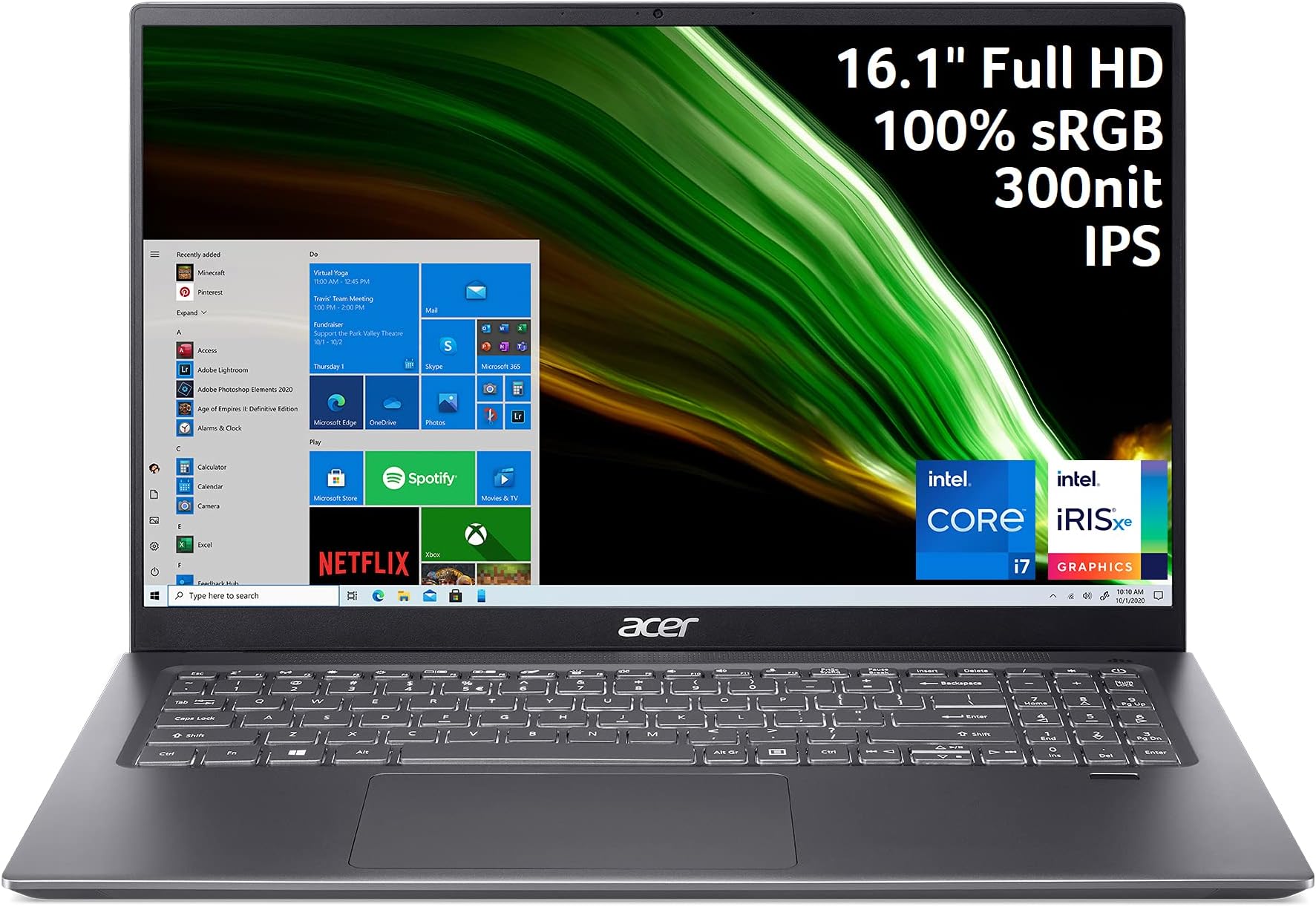 Amazon.com : Acer Swift 3 Thin & Light Laptop, 14" Full HD IPS, AMD ...