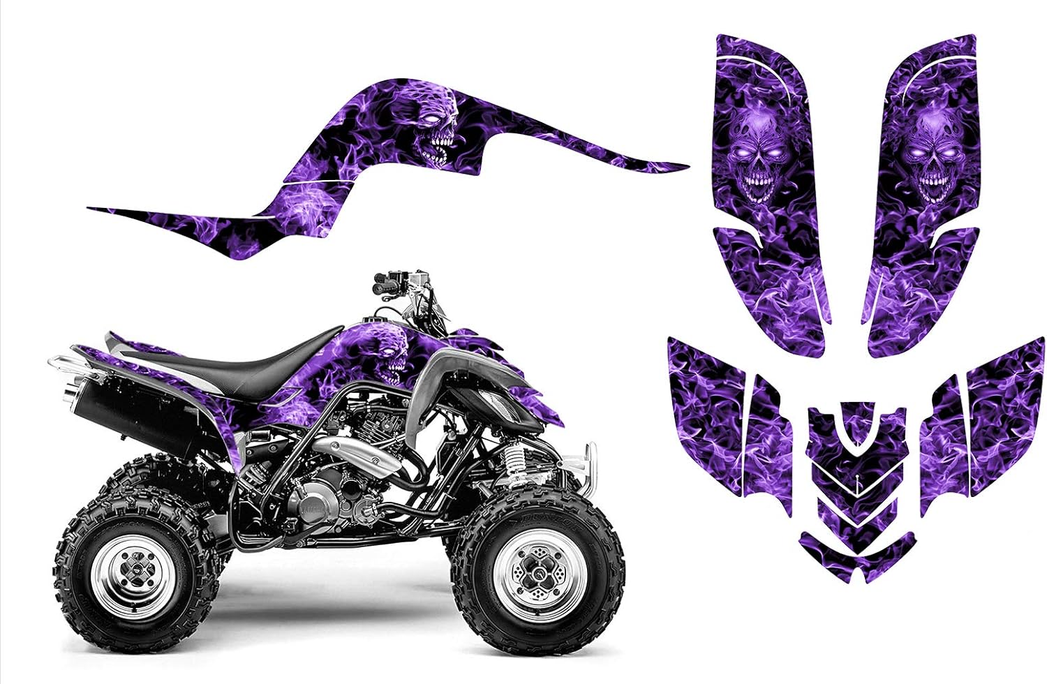 Amazon.com: Yamaha Raptor 660 Graphics Decal Kit by Allmotorgraphics ...