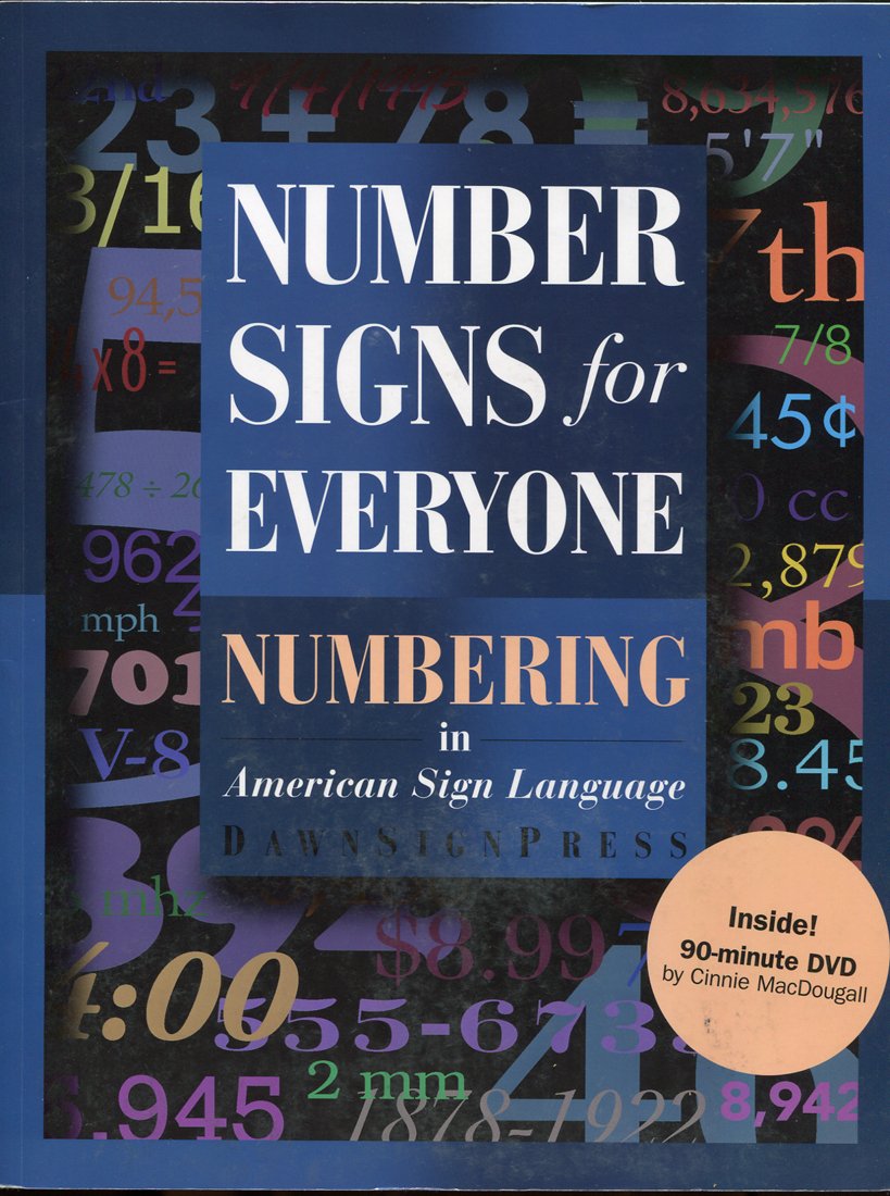 Number Signs for Everyone - Numbering in American Sign Language (Book ...