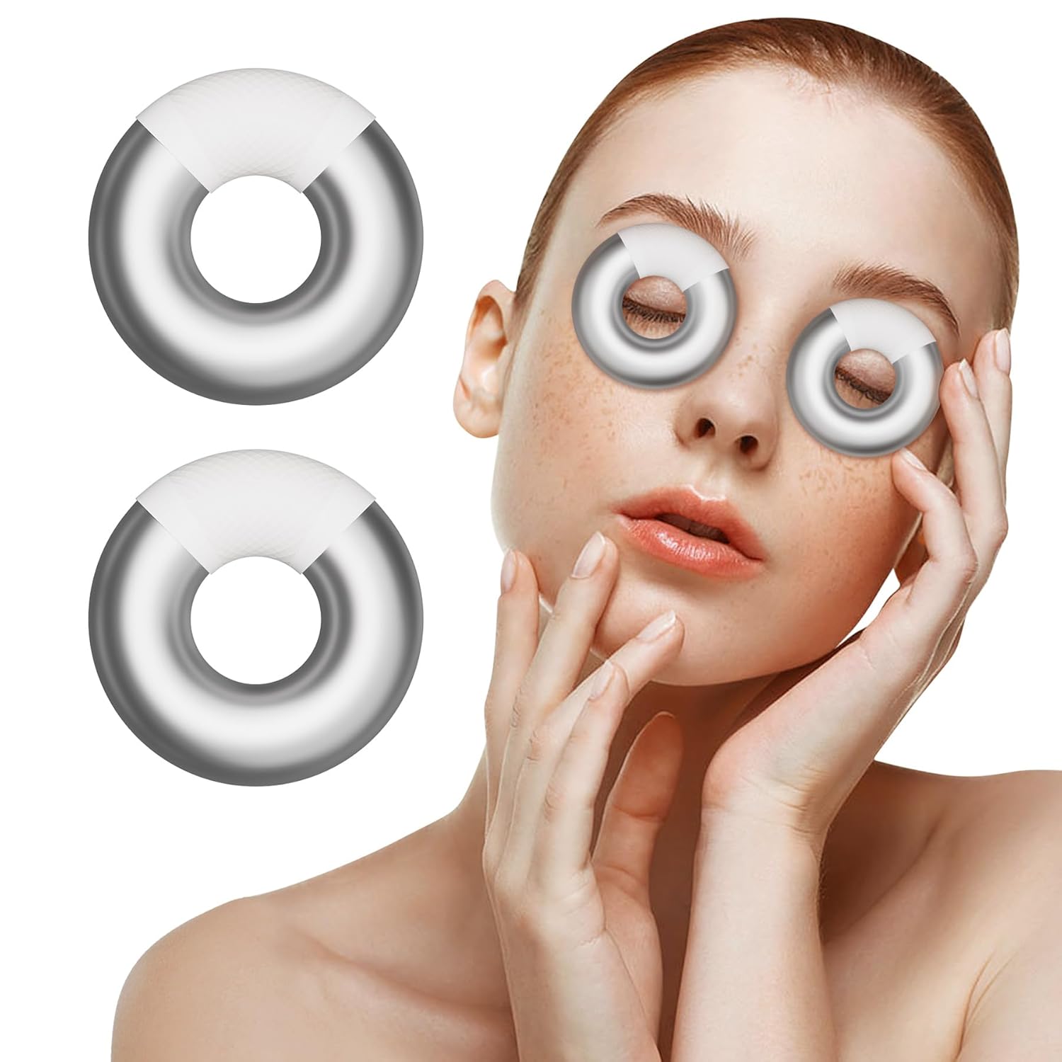 Amazon.com: Mini Cooling Eye Pad for Puffy Eyes, Unbreakable Stainless ...