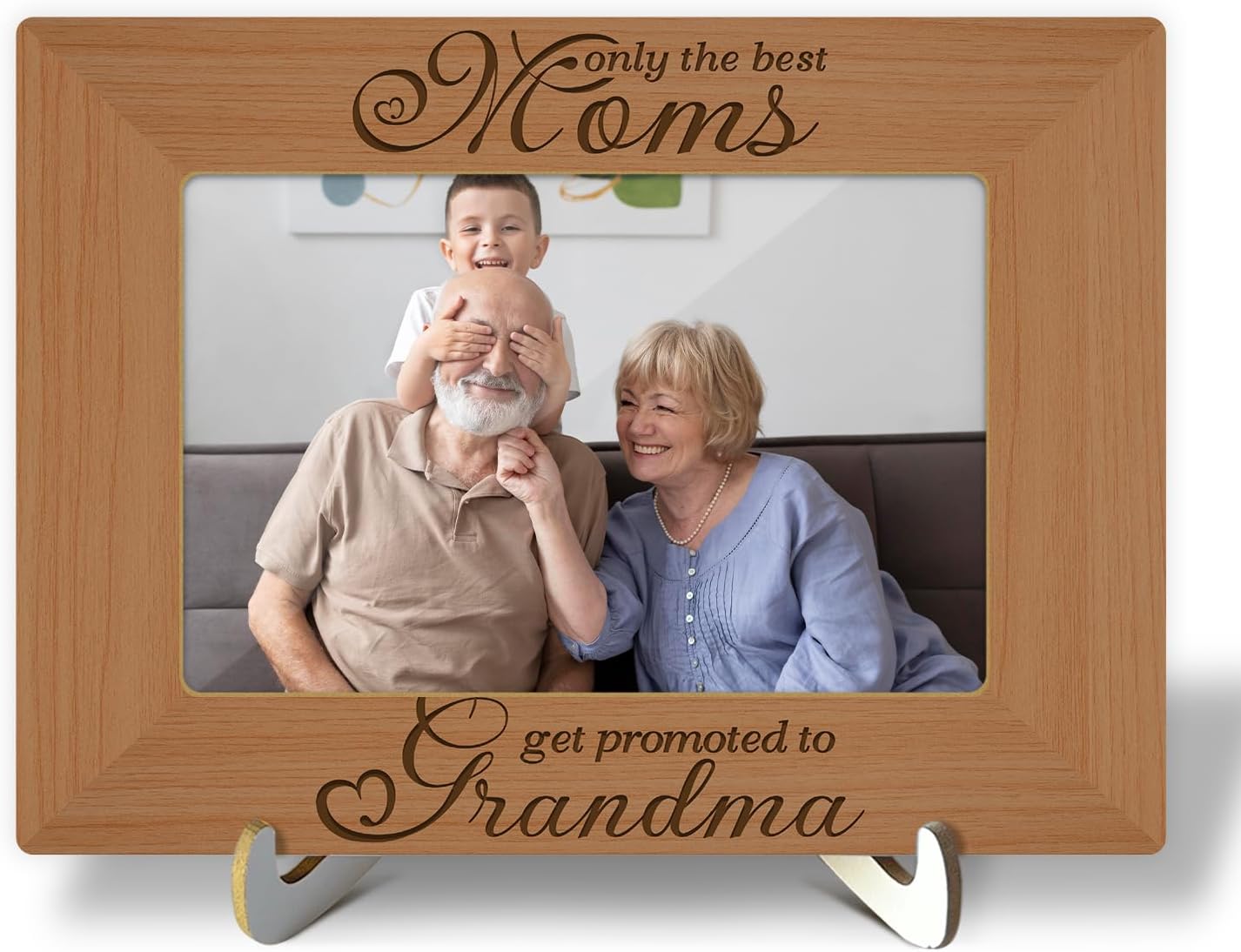 Amazon.com - CMHIE Only the Best Moms Get Promoted to Grandma Wood ...