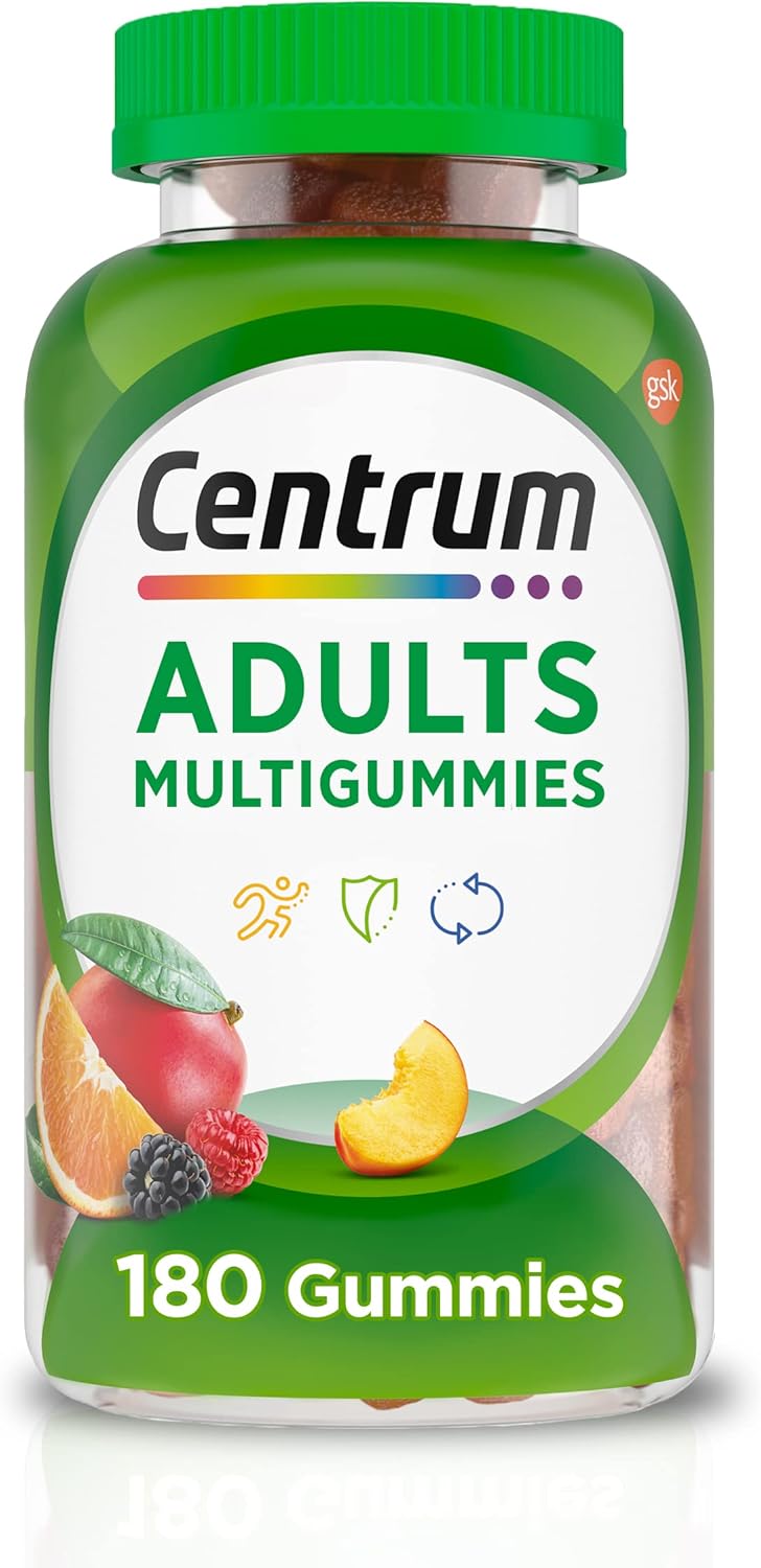 Centrum Multivitamínico de goma MultiGummies para adultos, suplemento ...