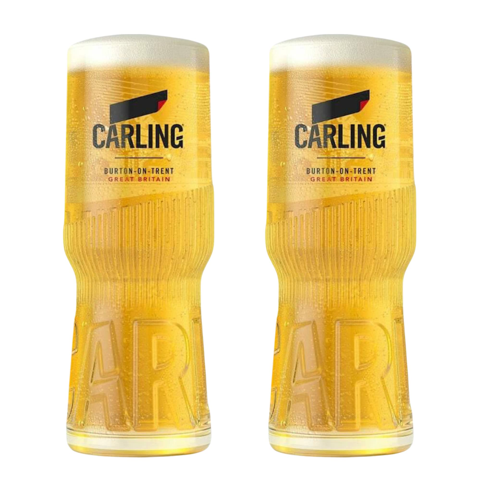 GarageBar | Carling Glass | Nucleated Beer Glass | Official Merchandise ...