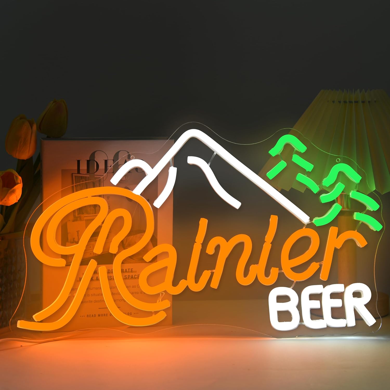 Beer Neon Sign Led Beer Neon Sign for wall decor Dimmable Neon Light ...