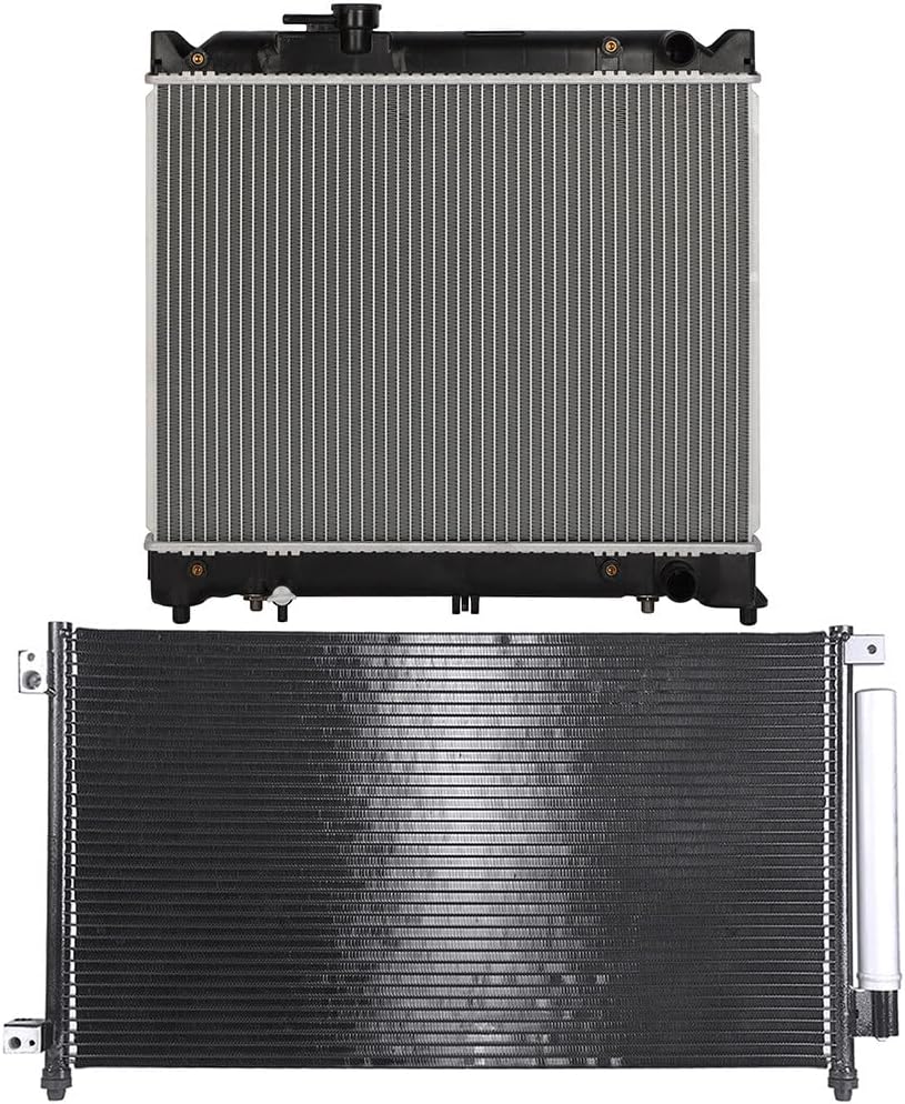 Amazon.com: OCPTY 1118 Radiator + 3086 AC Condenser Auto Parts Radiator ...