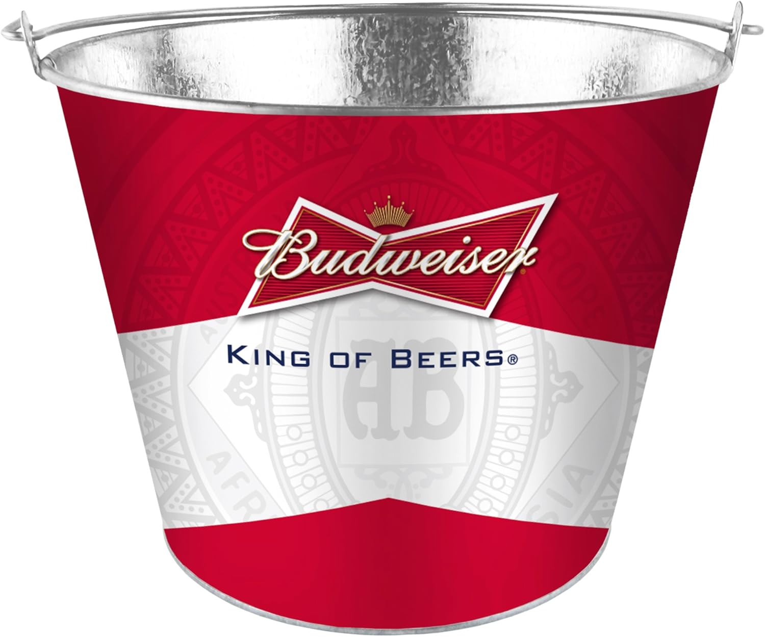 Boelter Brands Budweiser Full Wrap Bucket, 5-Quart : Amazon.co.uk: Home ...