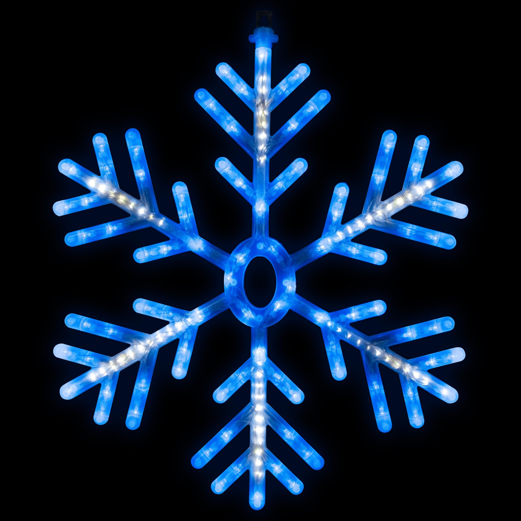 Amazon.com: Northlight Lighted Snowflake Christmas Decoration, 25 ...
