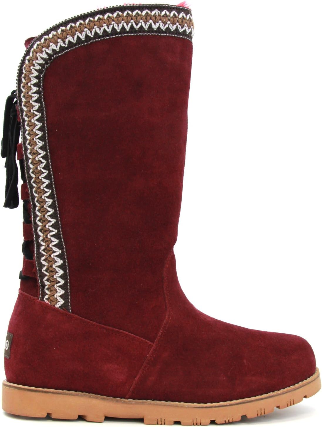 Amazon.com | Lamo Women's Madelyn - Ladies Fashion Boot, Burgundy, 5 US ...