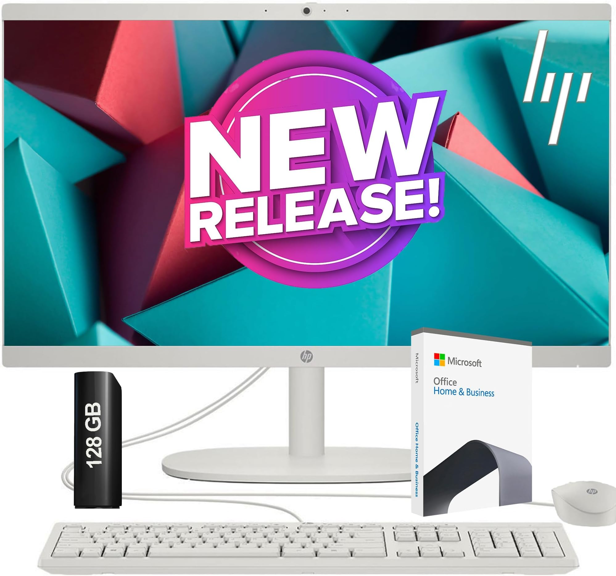 Amazon.com: HP 27-inch All-in-One Desktop PC - FHD Display, 13th Generation Intel Core i7-1355U ...