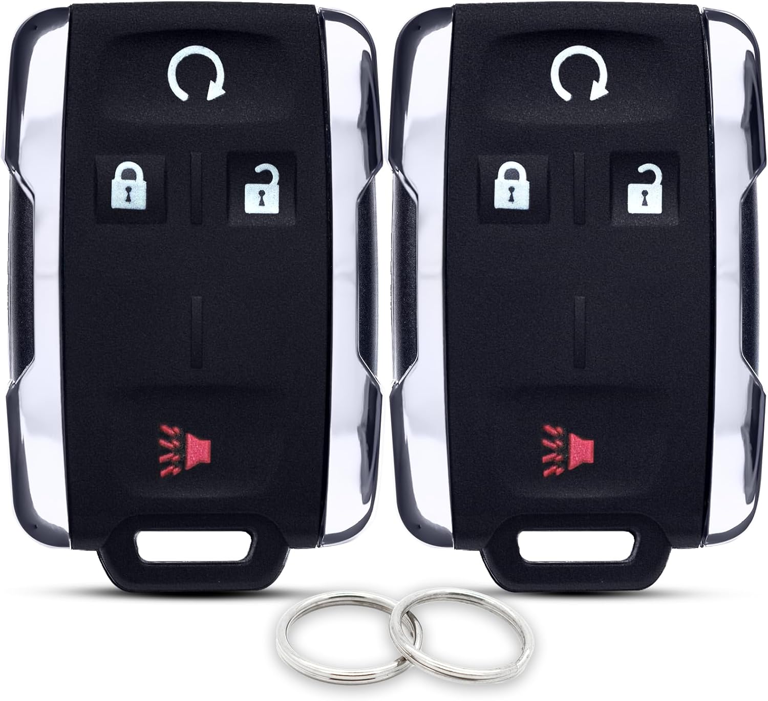 Amazon.com: Xucanarmy Chevy Key Fob, 2 Pack Car Keyless Entry Remote ...