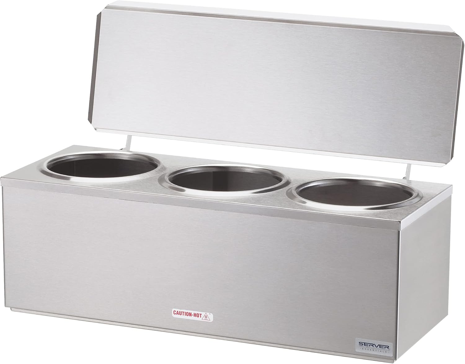Amazon.com: Server Products 3-Space Heated Cone Dip Warmer Dipper Well ...