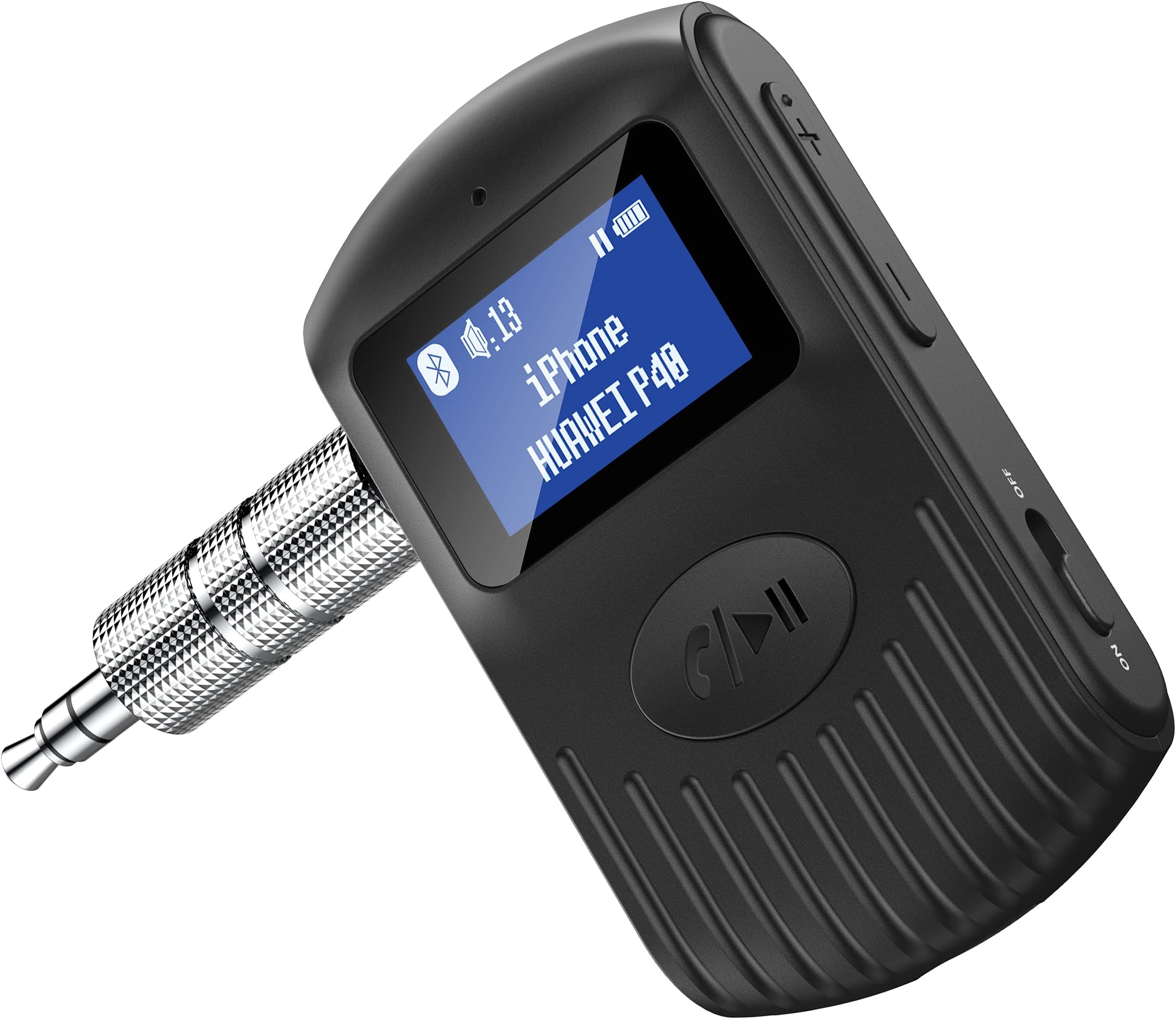 Amazon.com: COMSOON Bluetooth Receiver with LCD Screen, Portable 3.5mm ...