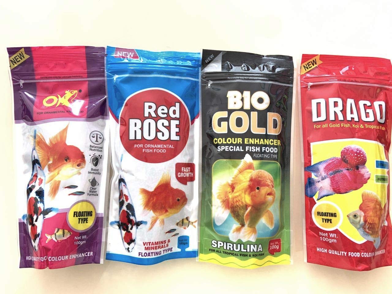 Taiyo Fish Food 100gm Pouch (Pack of 4x100g) : Amazon.in: Pet Supplies