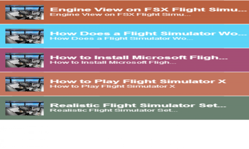 Flight Simulator Setup - App on the Amazon Appstore