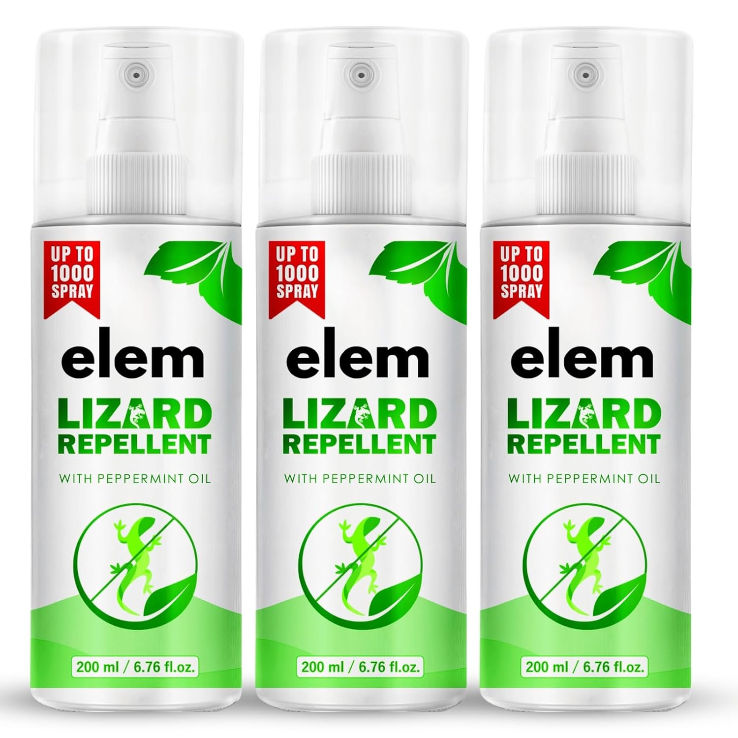 Elem Lizard Repellent Spray for Home 600ml | 100% Natural Lizard Spray ...