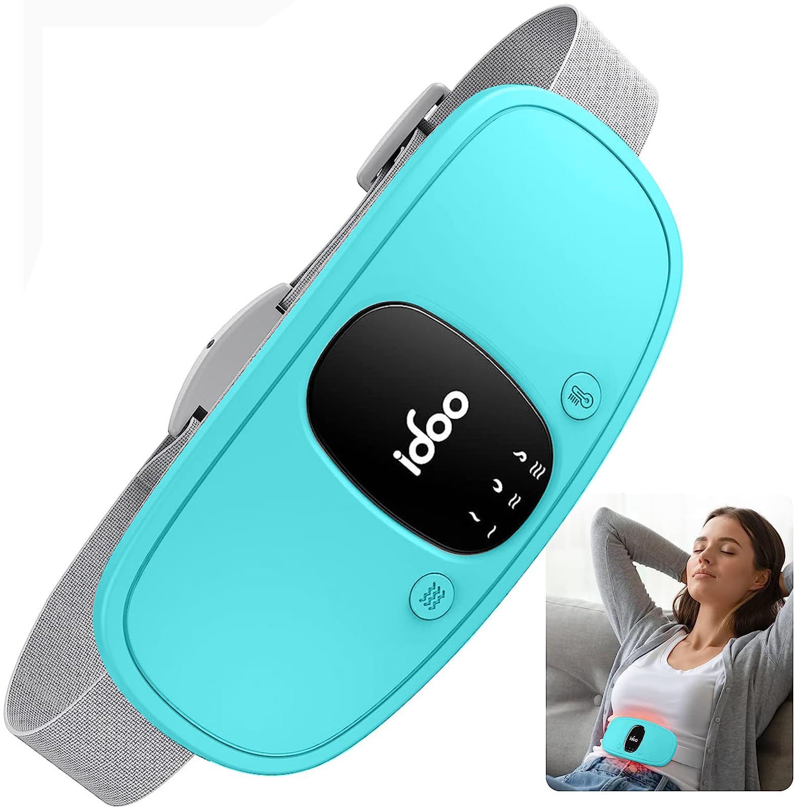 Snapklik.com : iDOO Heating Pad For Period Cramps, FSA HSA Eligible ...