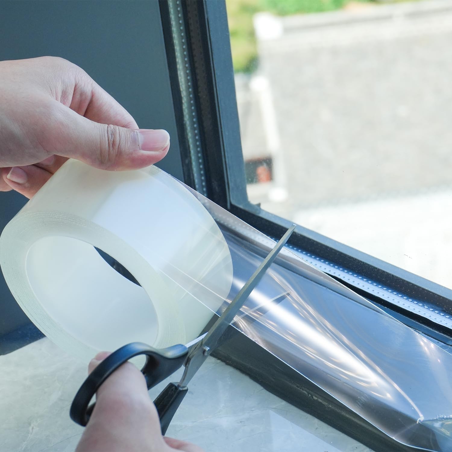 SWRT 20-Mil Thick 3”x33FT Window Sealing Tape Sealing Power, Weather ...